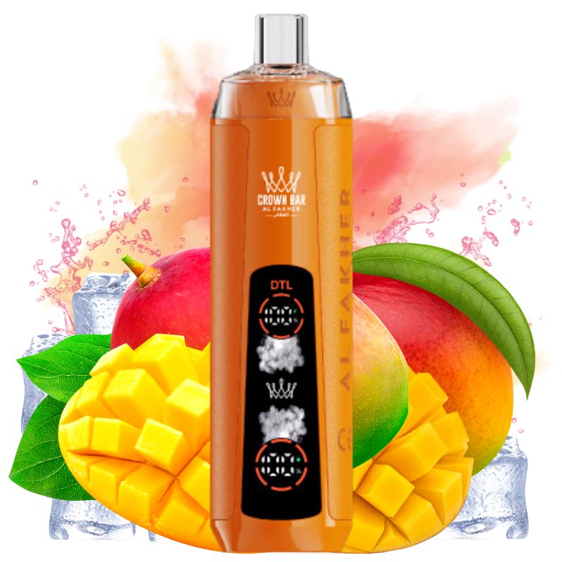 Acheter le Al Fakher Crown Bar 8000 Puffs Mango Pineapple | Prix €7,5 | en gros